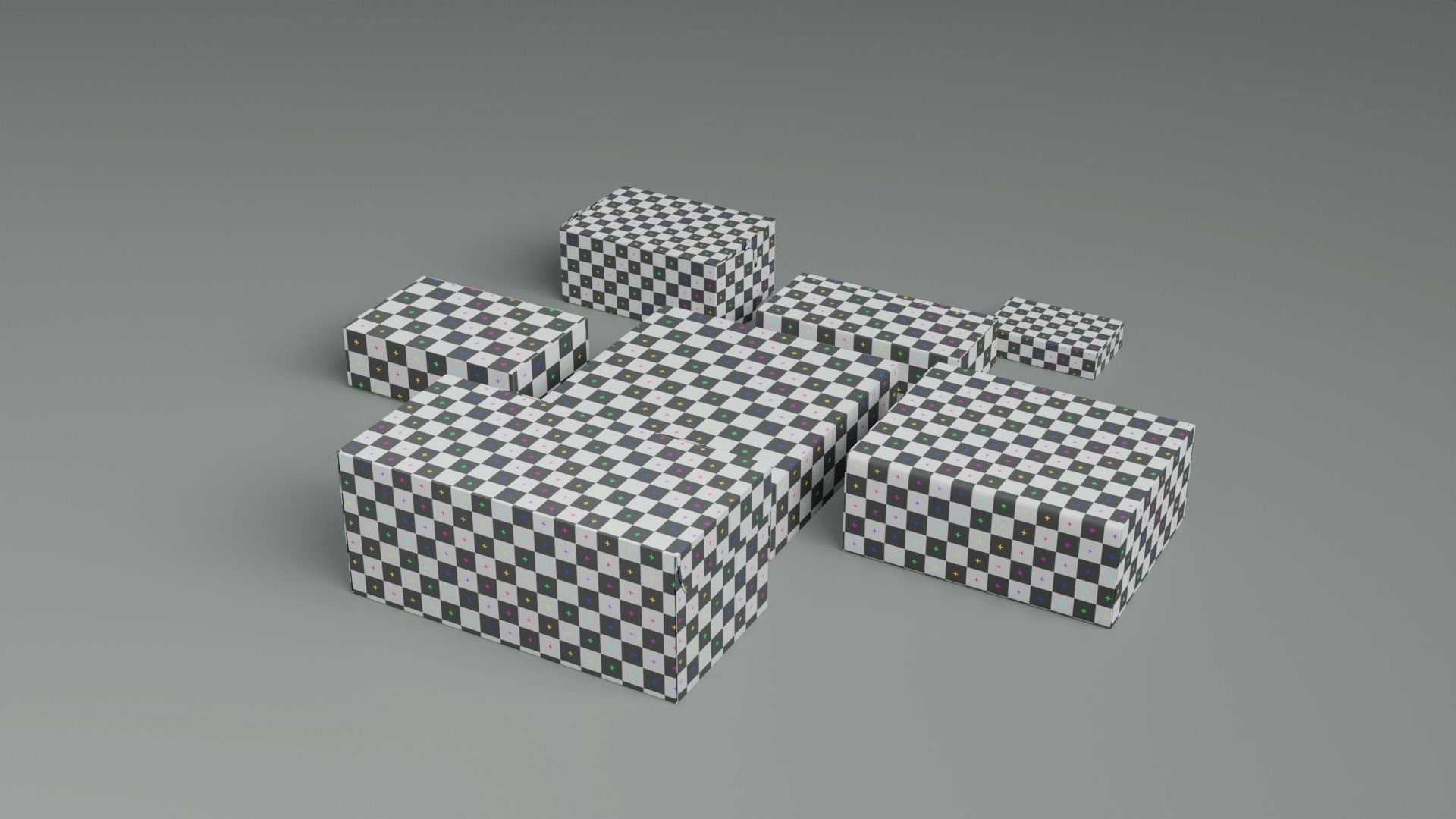 Packaging boxes 3D model | CGTrader