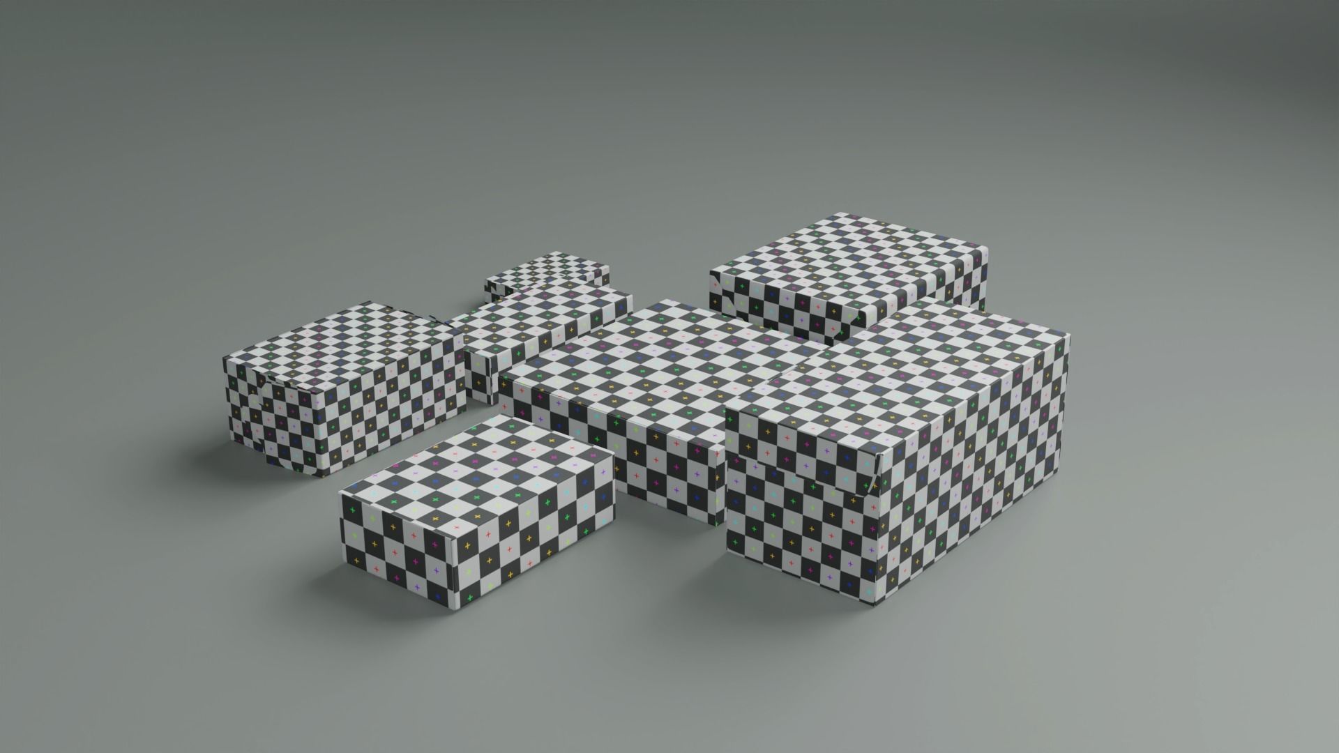 Packaging boxes 3D model | CGTrader