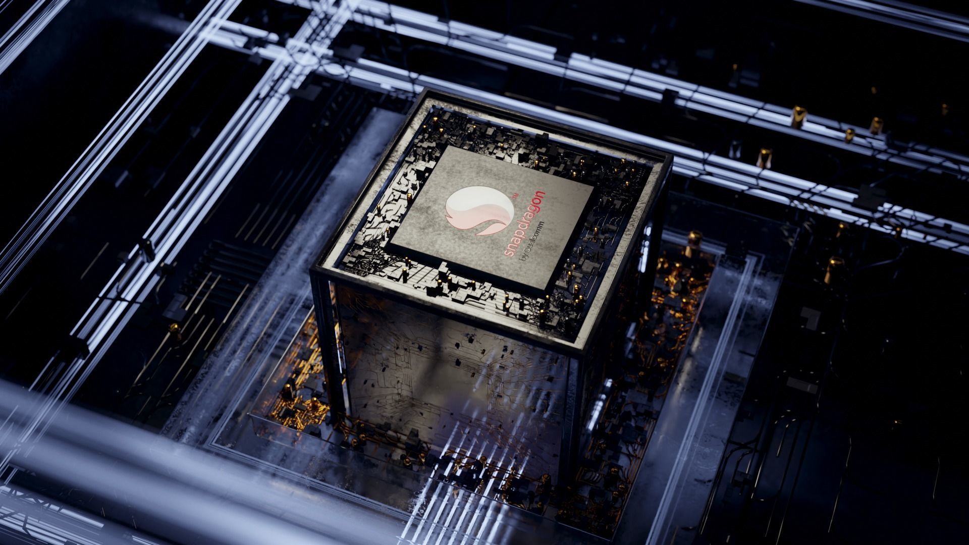 animated cpu shot in blender 3D model animated | CGTrader