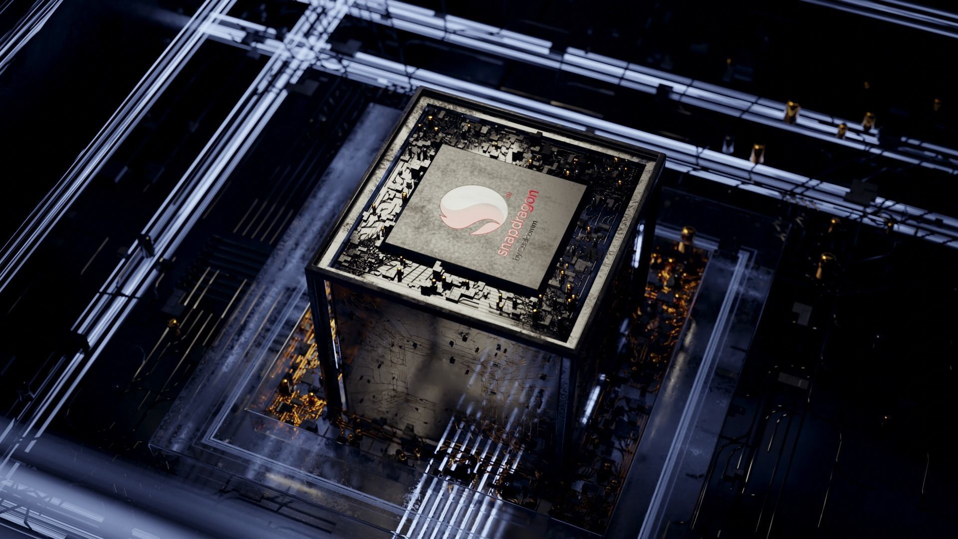 animated cpu shot in blender 3D model animated | CGTrader