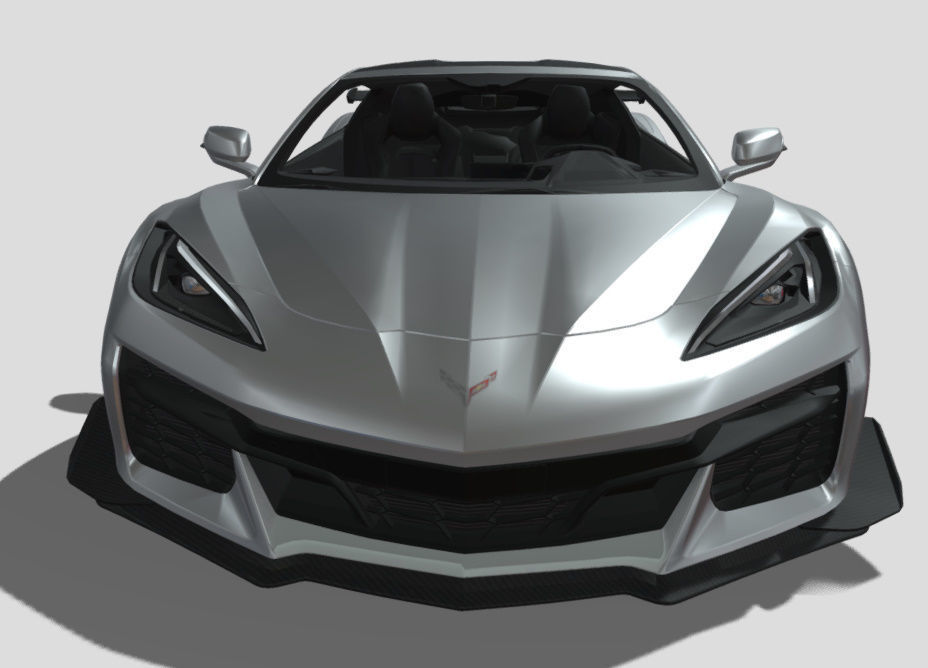 Chevrolet Corvette C8 Z06 3D model | CGTrader