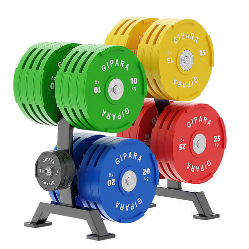 Olympic plate rack 3D model | CGTrader