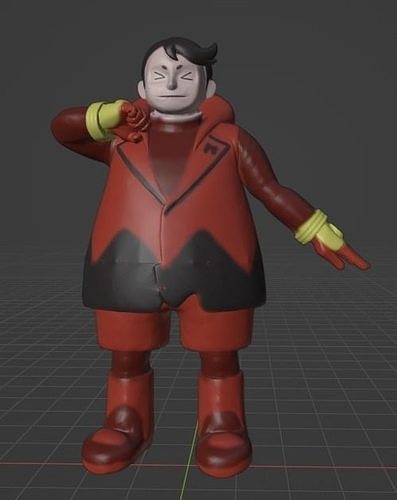 Tabitha team magma 3D model 3D printable | CGTrader