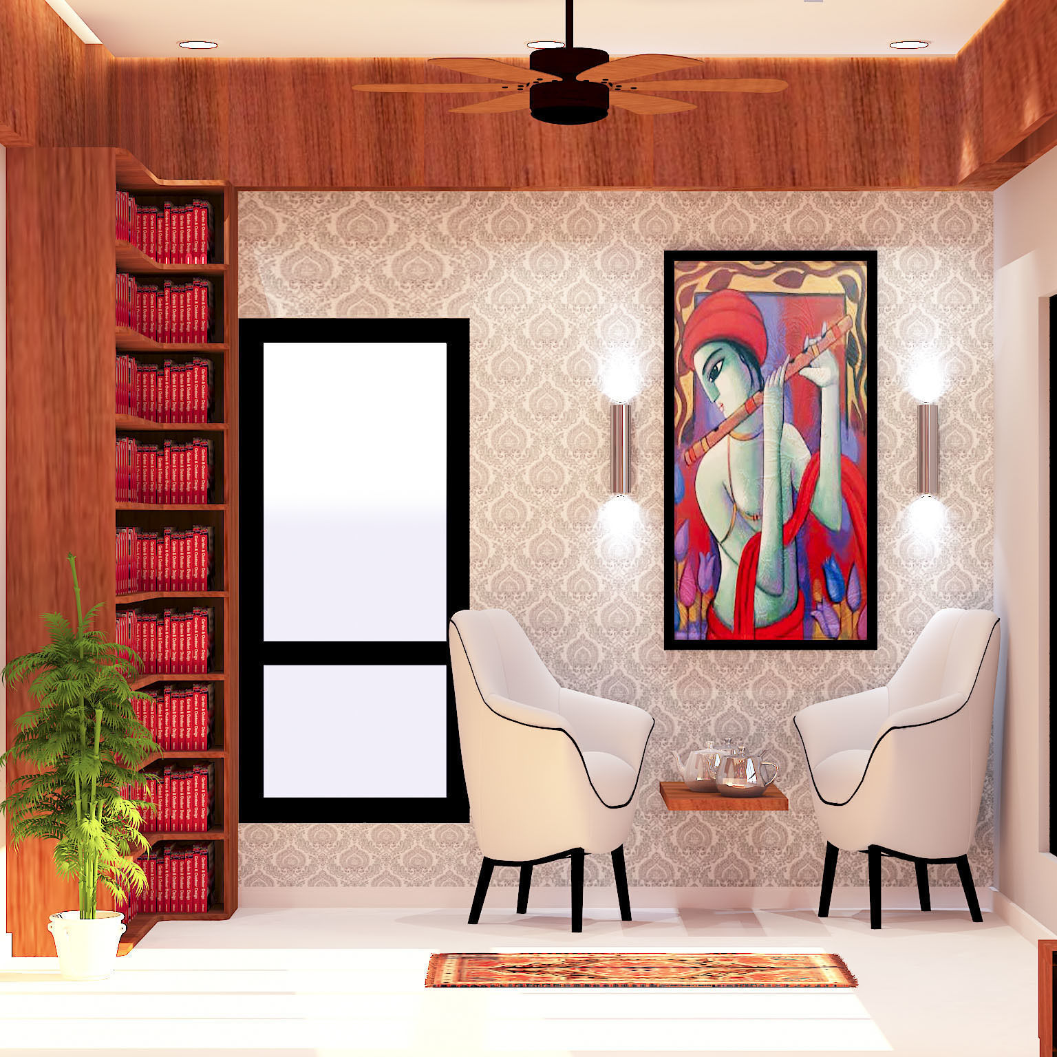 Bedroom 3d Interior Design 3D model 3D printable | CGTrader