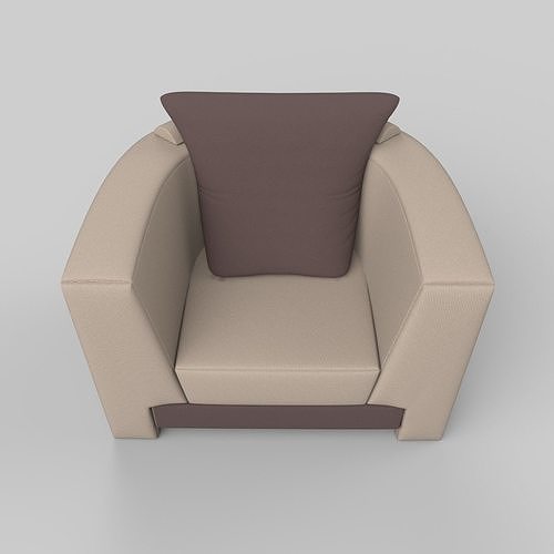 Single Sofa 3D model | CGTrader