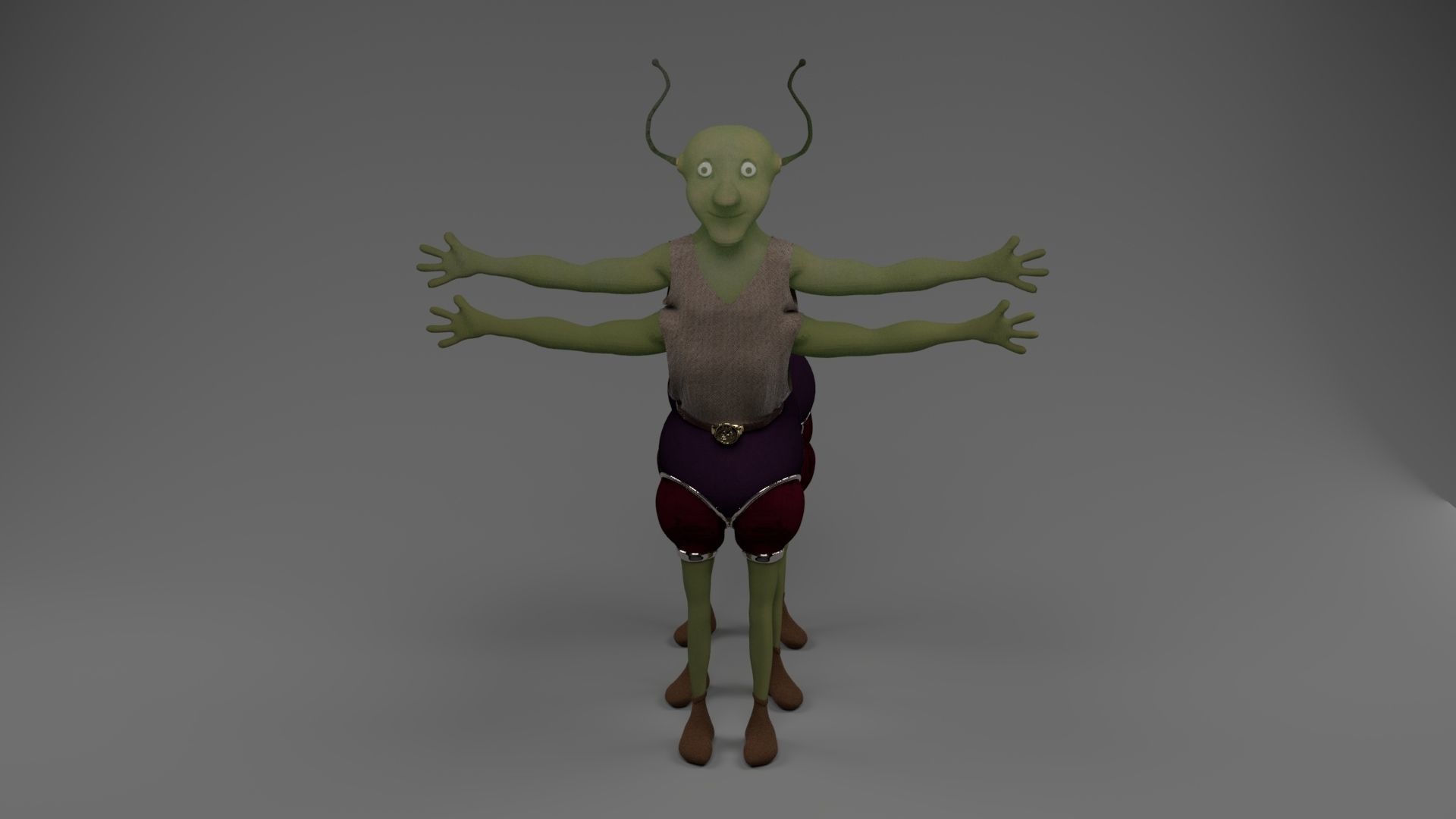 alien creature 3D model | CGTrader