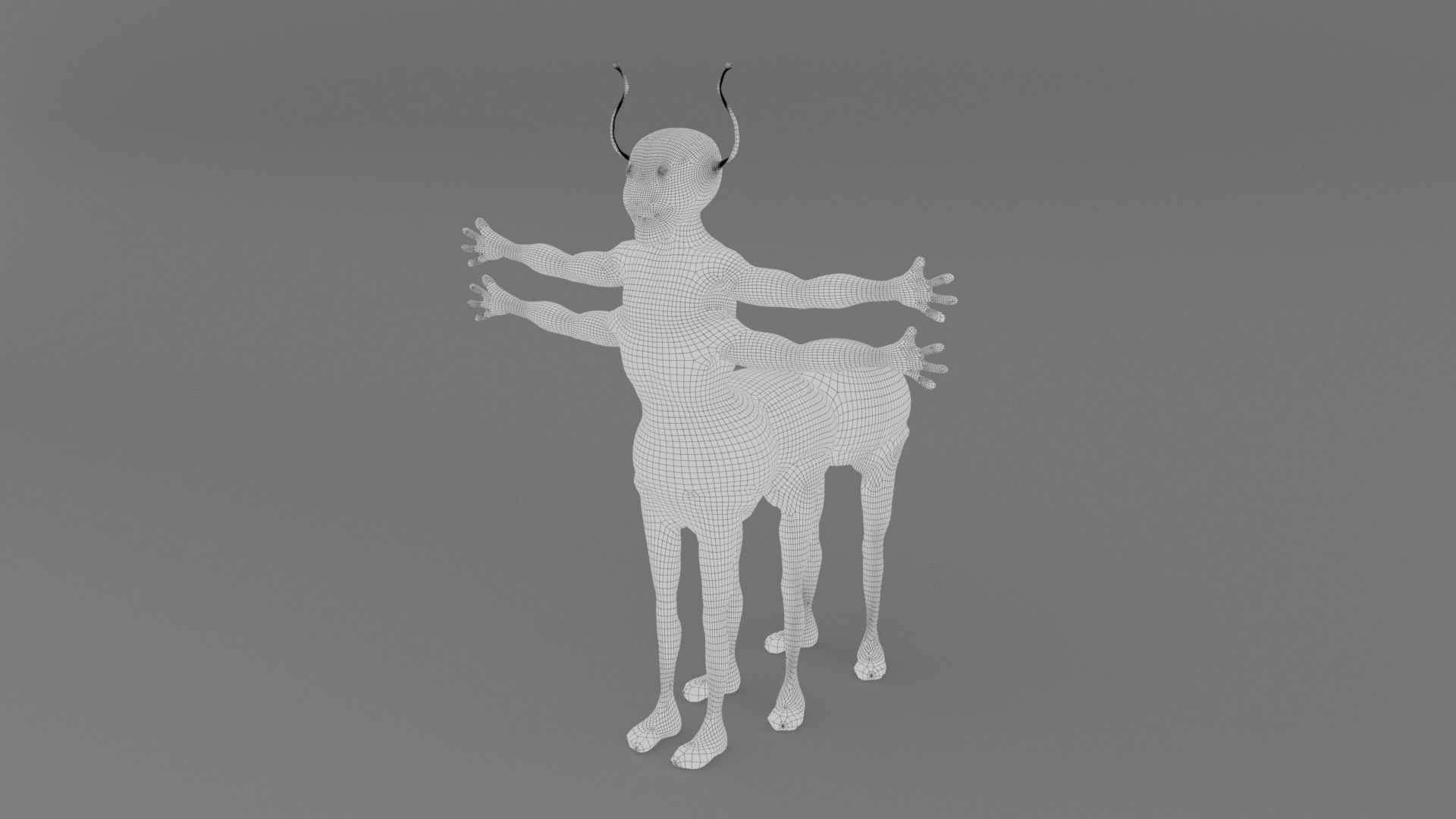 alien creature 3D model | CGTrader