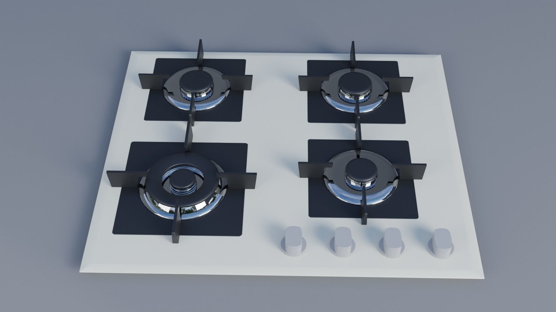 3D model Hob Cooktop VR / AR / low-poly | CGTrader