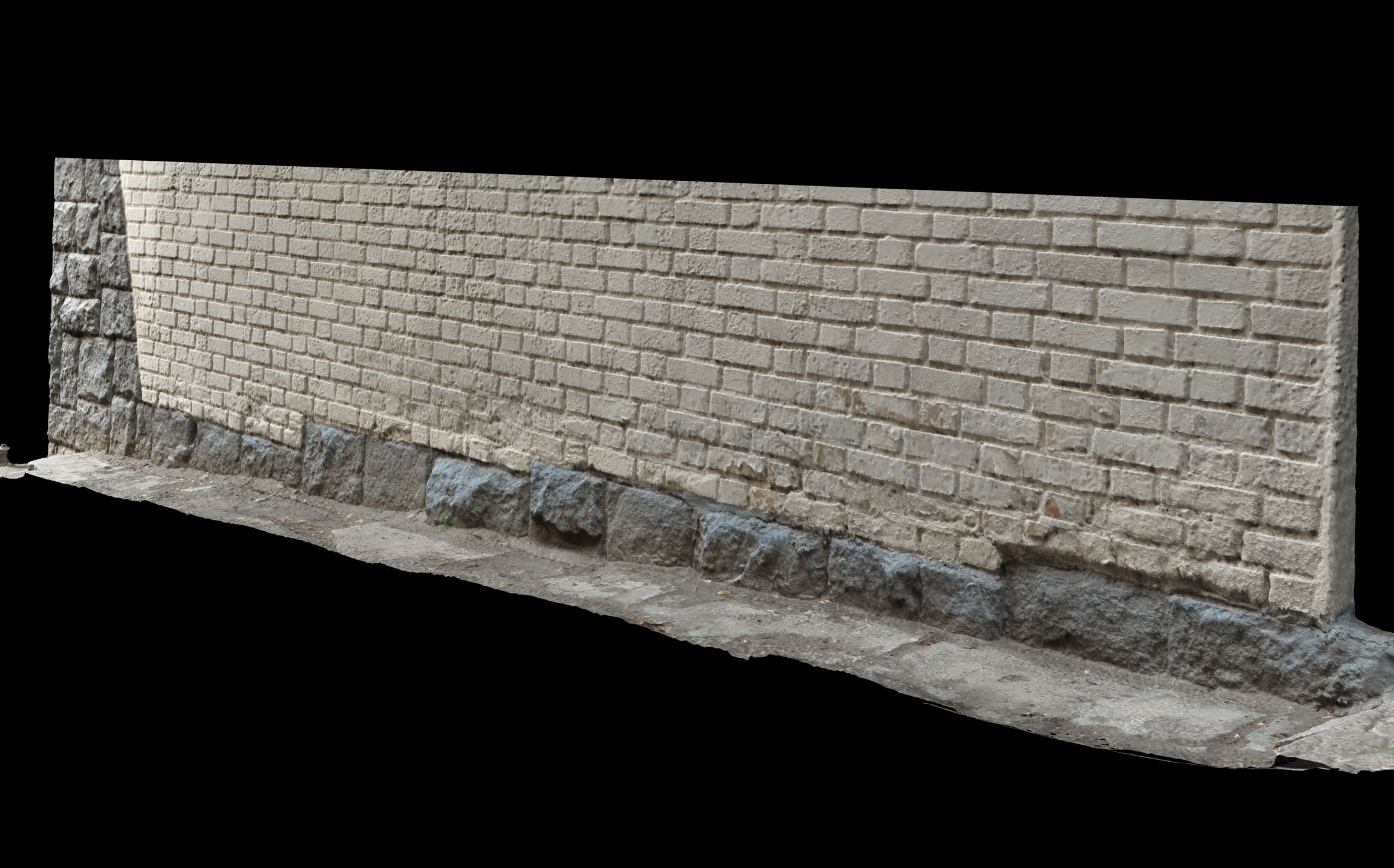 exterior wall highpoly 3D model | CGTrader