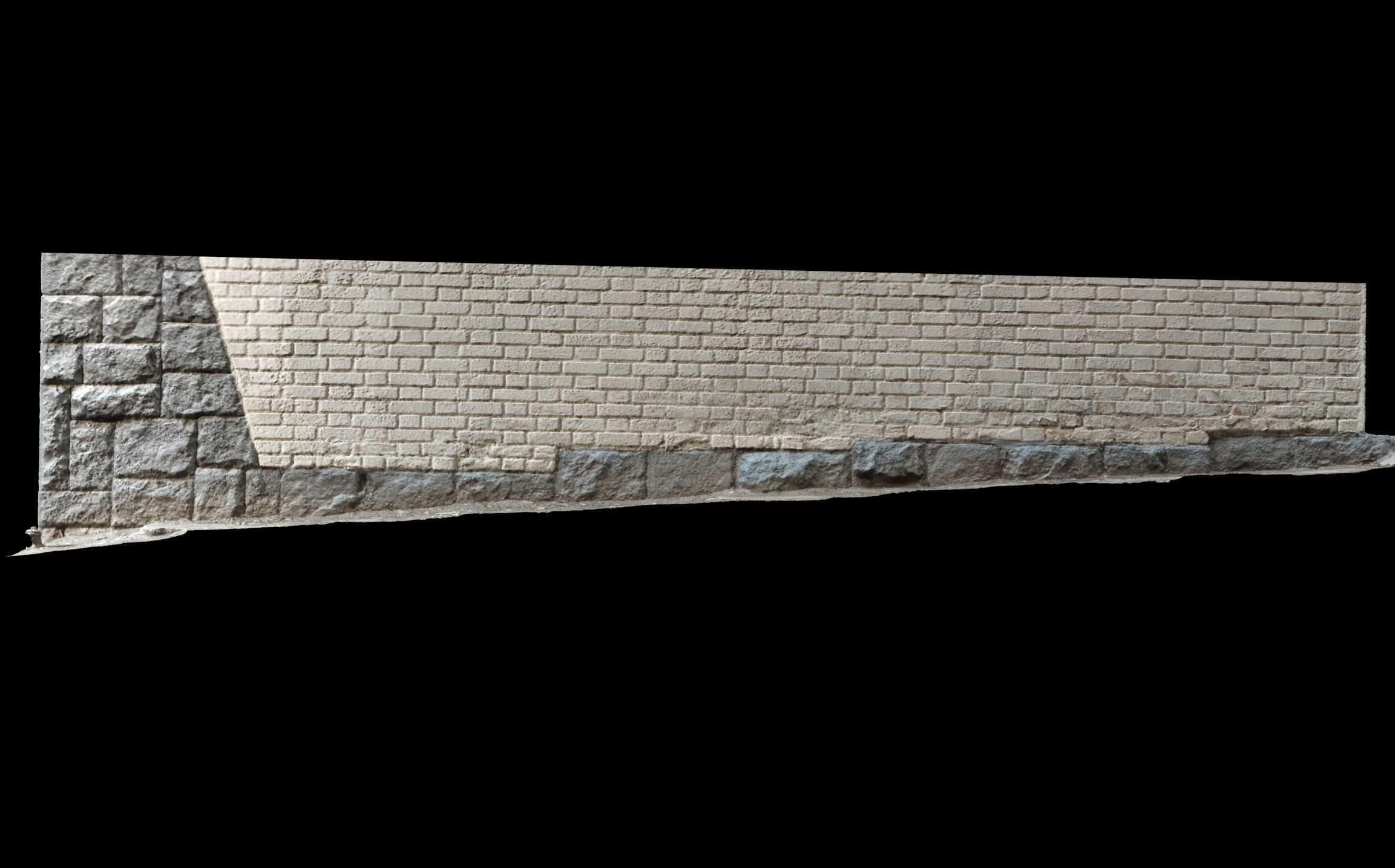 exterior wall highpoly 3D model | CGTrader