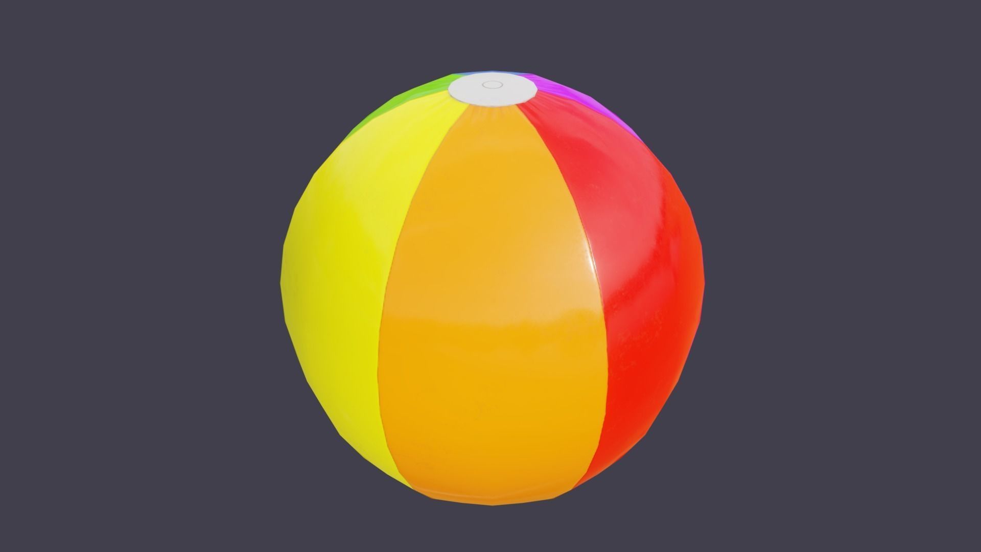 3D model Beach Ball Prop Game-Ready VR / AR / low-poly | CGTrader