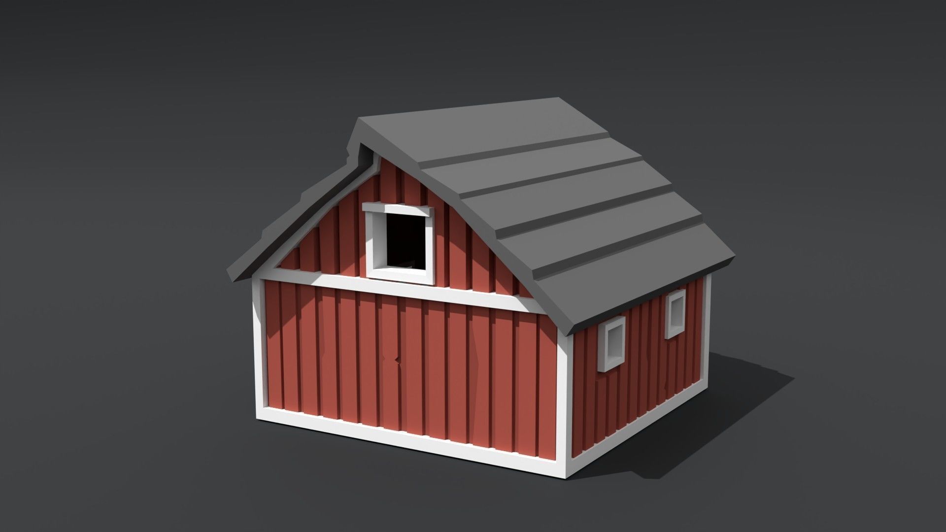 3D model Farm Buildings Pack VR / AR / low-poly | CGTrader