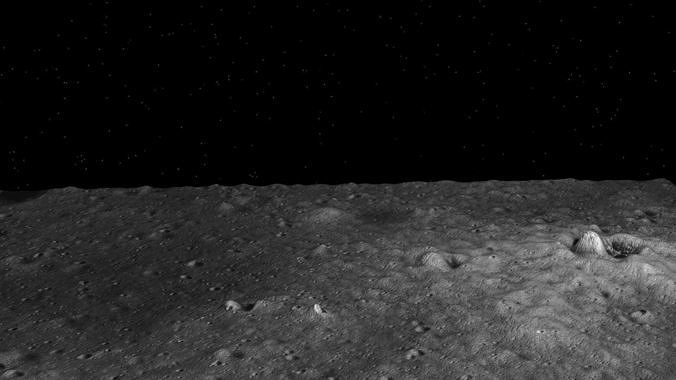 Moon Surface 3D model | CGTrader