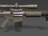 3D model M110 Sniper Rifle VR / AR / low-poly | CGTrader