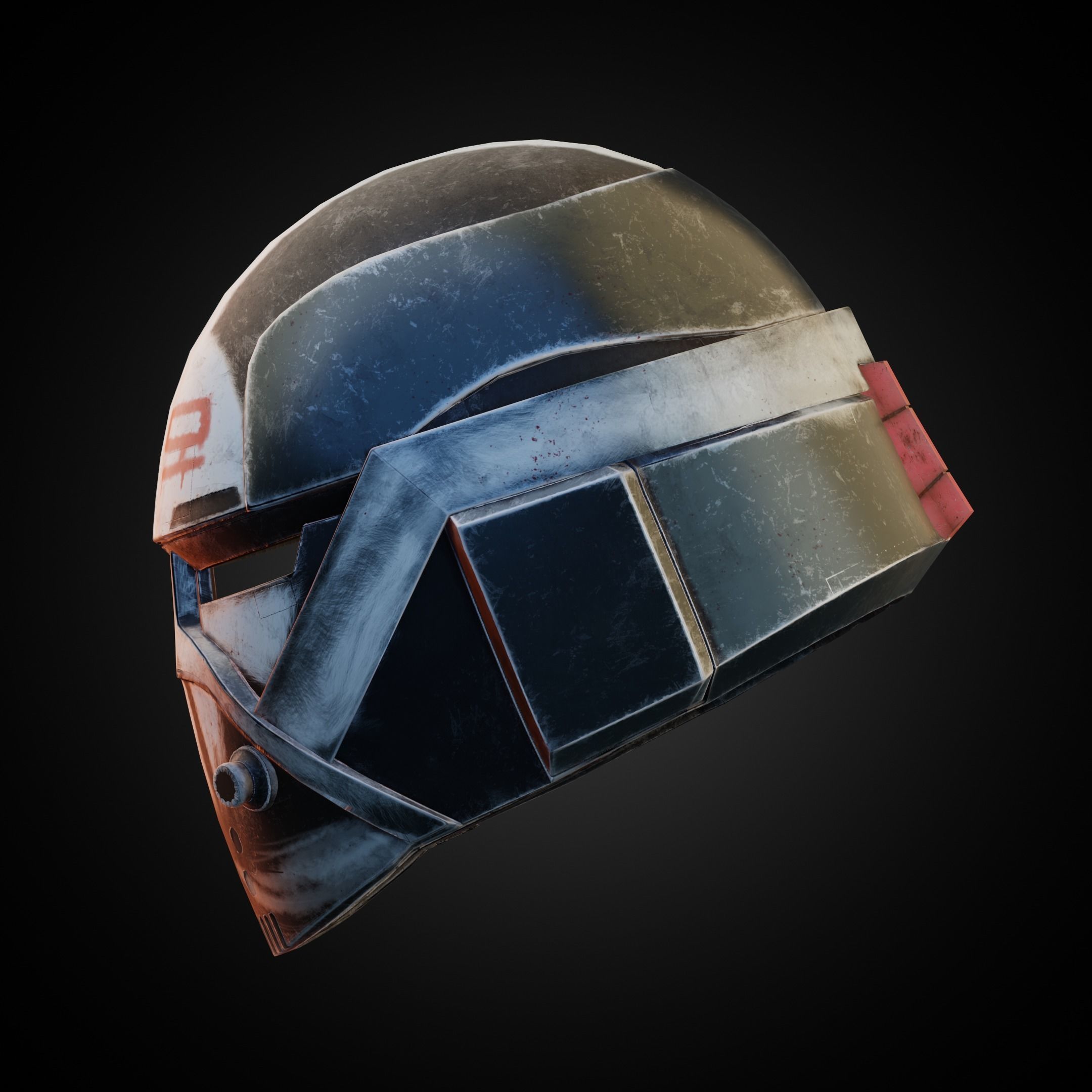 The Bad Batch Wrecker Helmet for Cosplay 3D model 3D printable | CGTrader