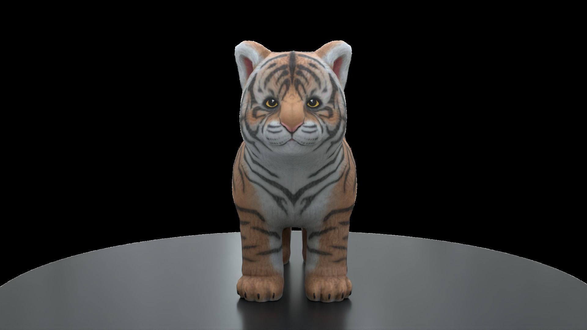 3D model Tiger Kid Cub VR / AR / low-poly | CGTrader