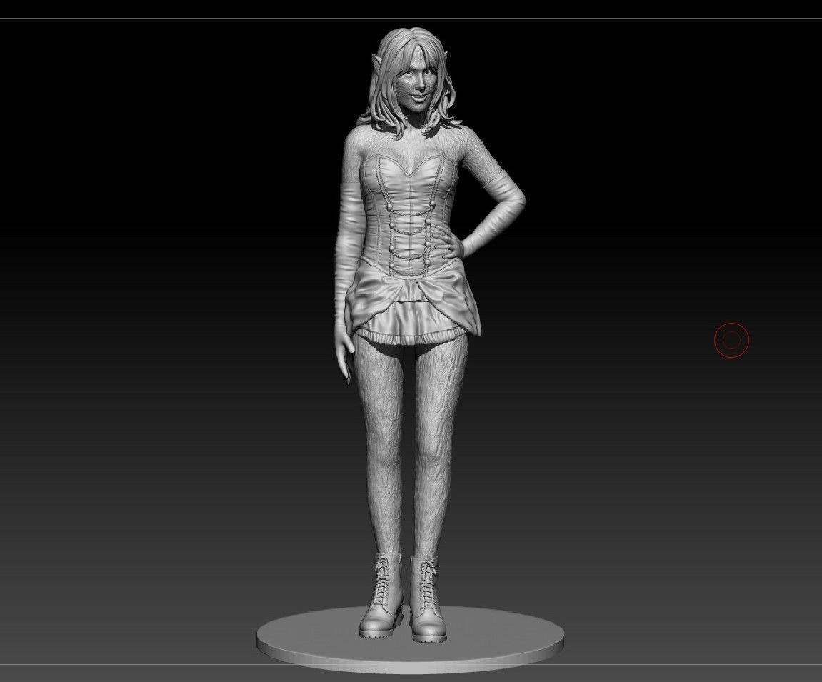 Rosalee Calvert Fuchsbau from TV series Grimm 3D model 3D printable ...