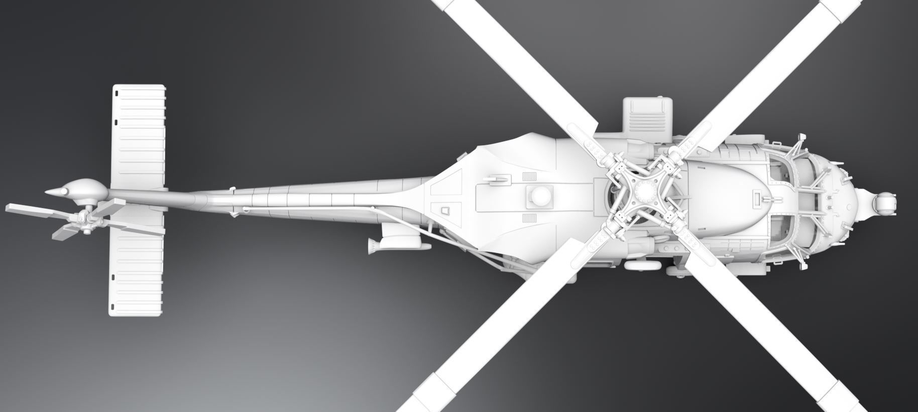 SH60B SeaHawk Scale model 3D model 3D printable | CGTrader