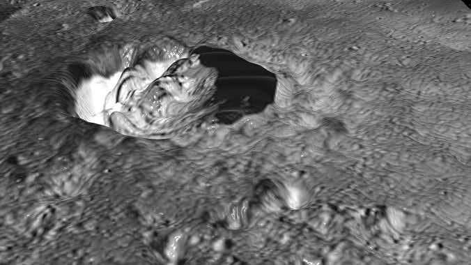 Kepler Lunar Crater 3D model | CGTrader