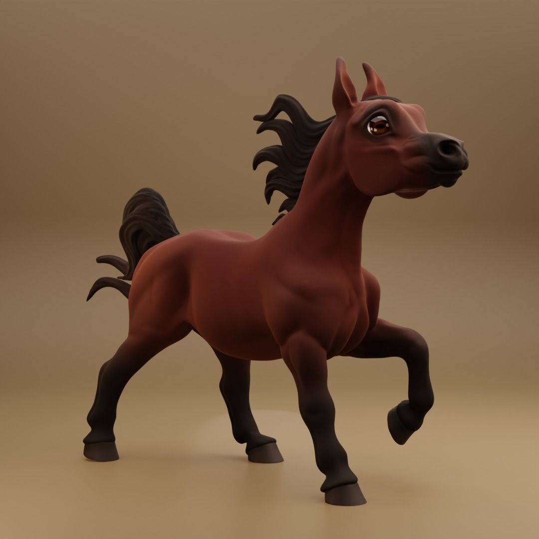 Arabian Chibi 3D model 3D printable | CGTrader