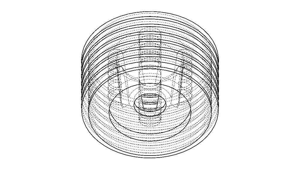 Aluminium Engine Heat Sink for RC Cars 3D model rigged | CGTrader