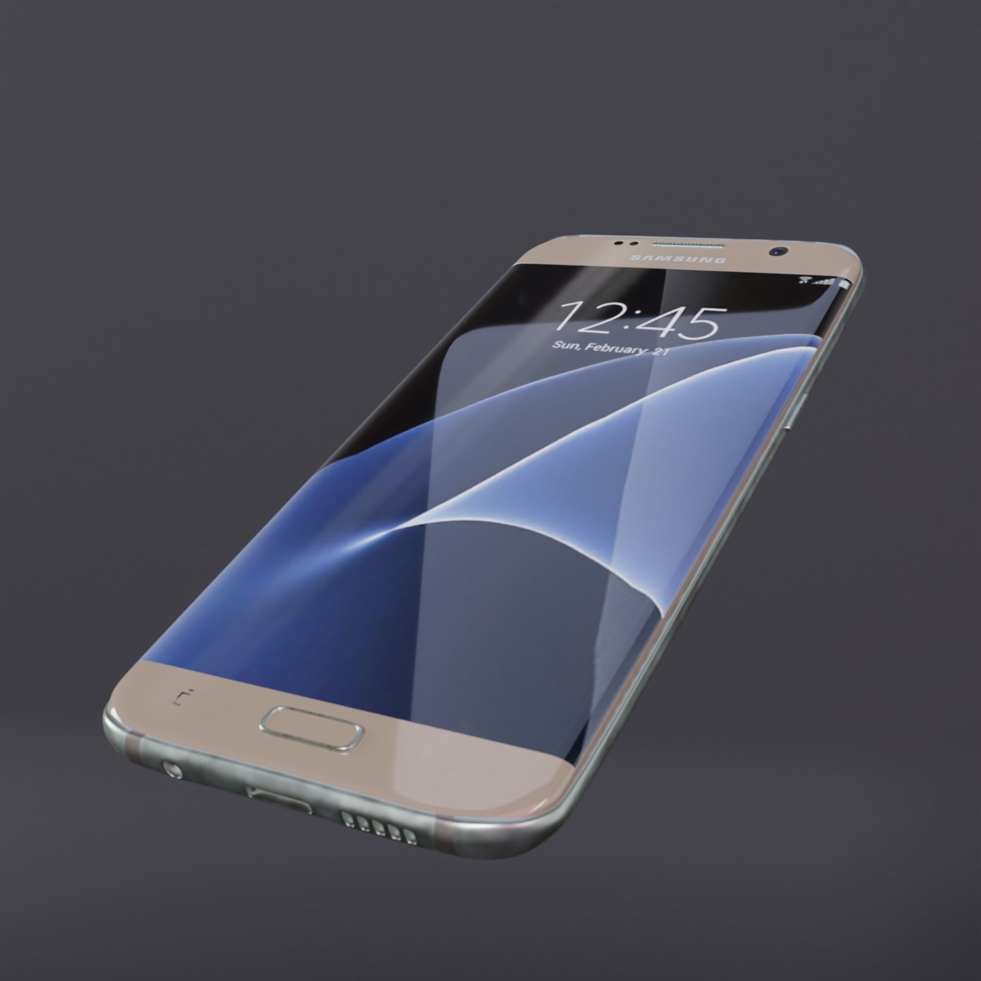 Samsung Galaxy S7 edge 3D model | CGTrader