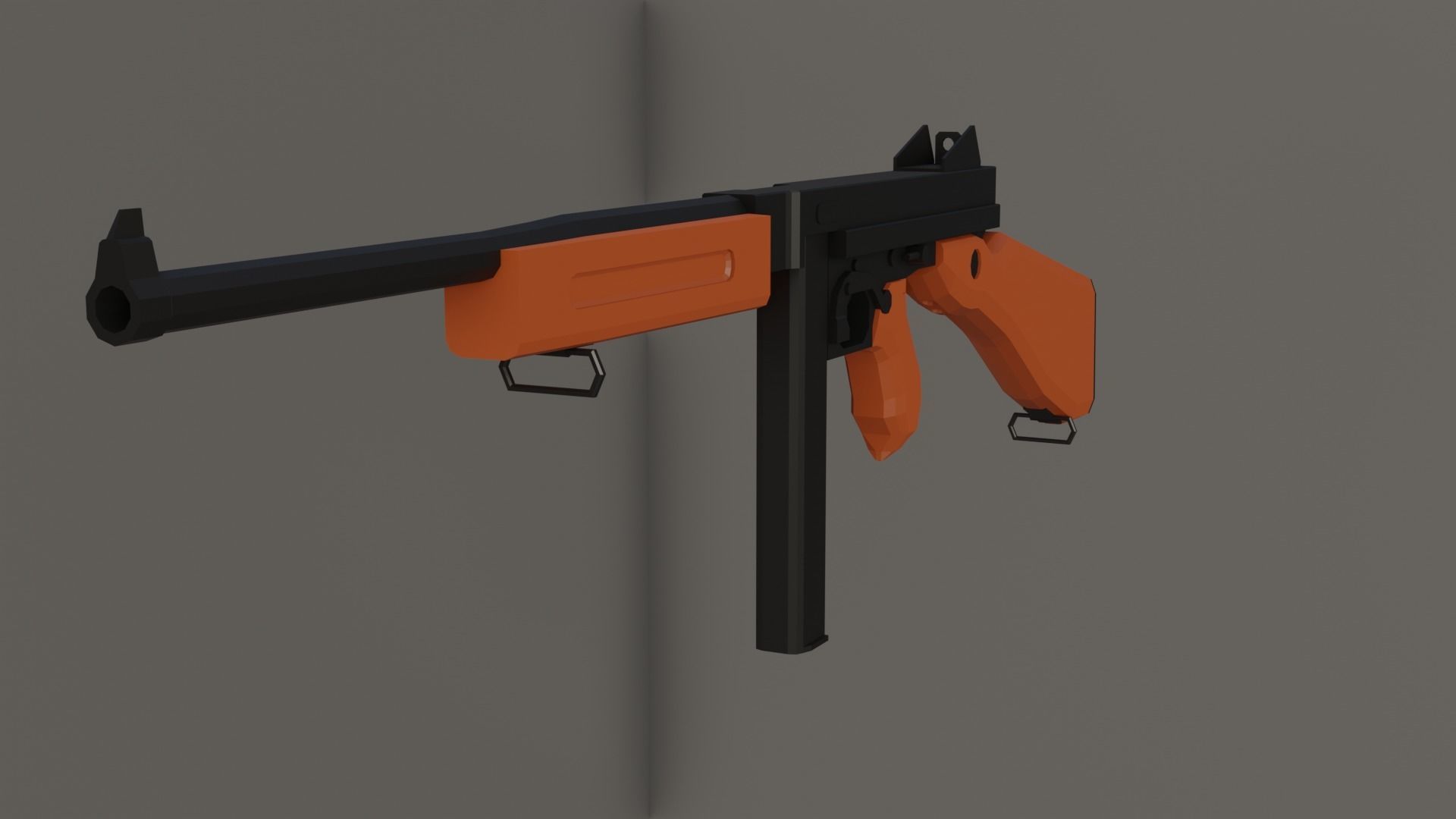 M1A1 THOMPSON 3D model | CGTrader