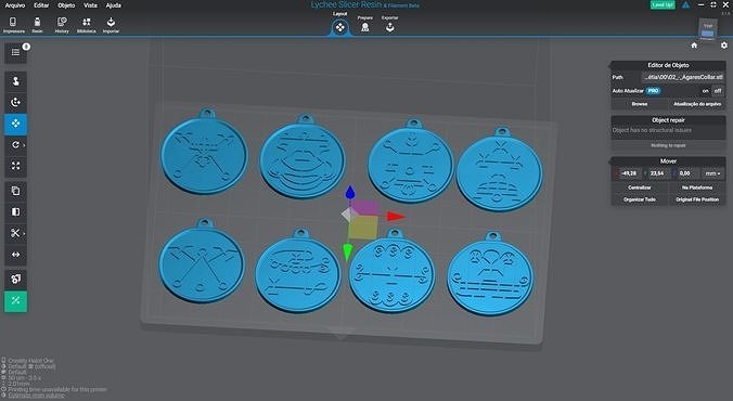 72 sigils Goetia 3D model 3D printable | CGTrader
