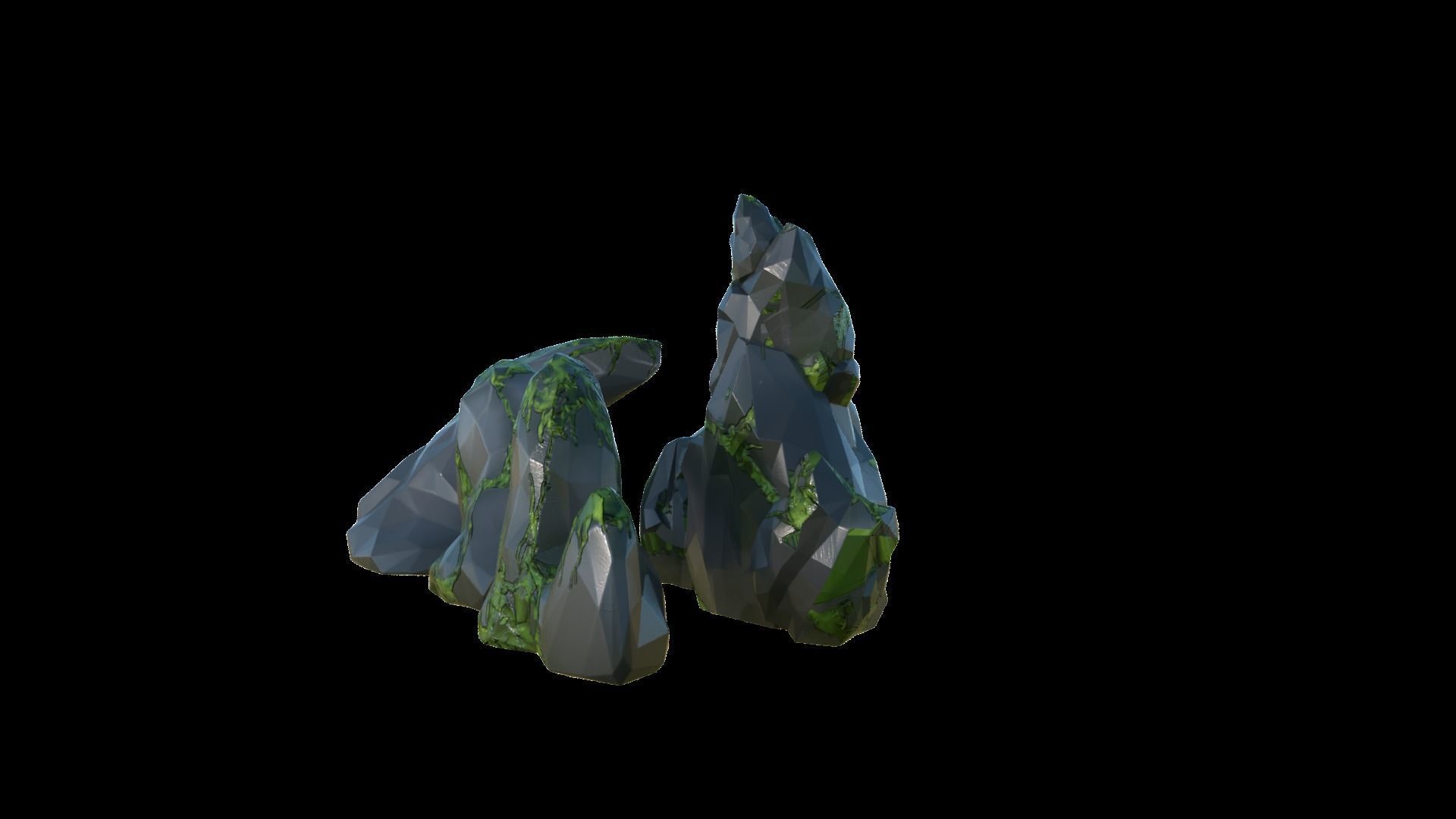 3D model Stylized Rocks VR / AR / low-poly | CGTrader