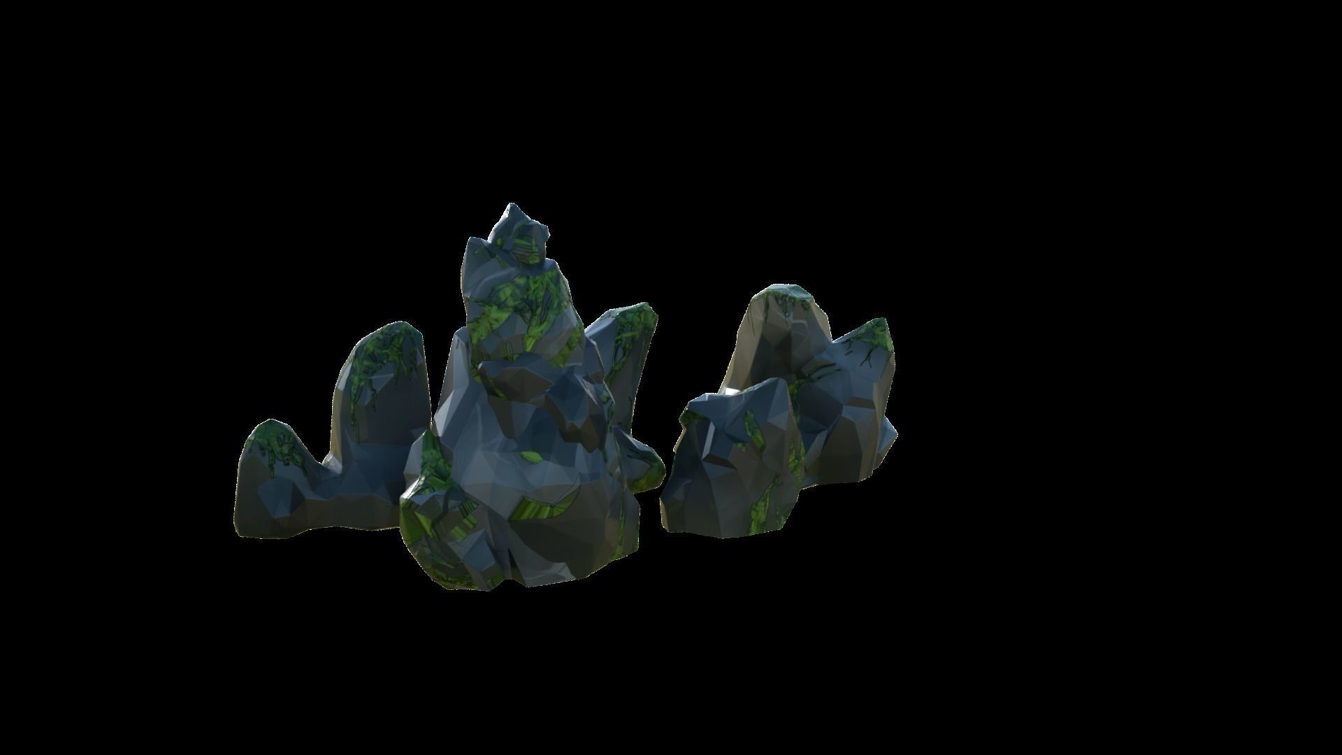 3D model Stylized Rocks VR / AR / low-poly | CGTrader