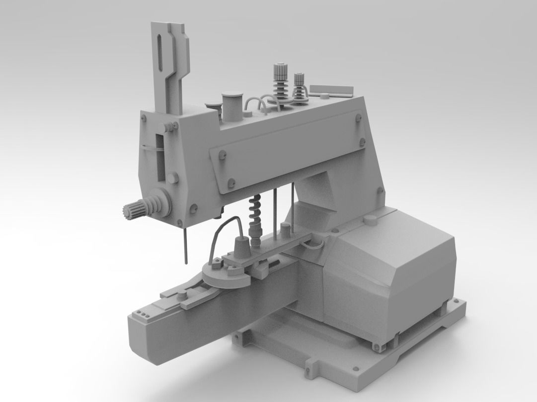 3D model JUKI MB373 3dmodel VR / AR / low-poly | CGTrader