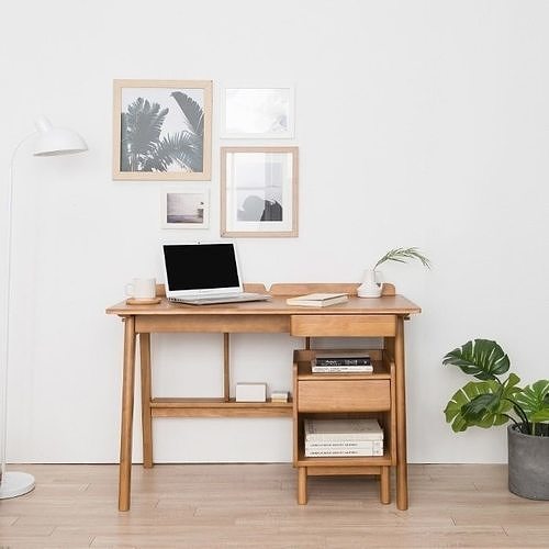 Jupiter 1200 Wood Computer Desk 3D model | CGTrader