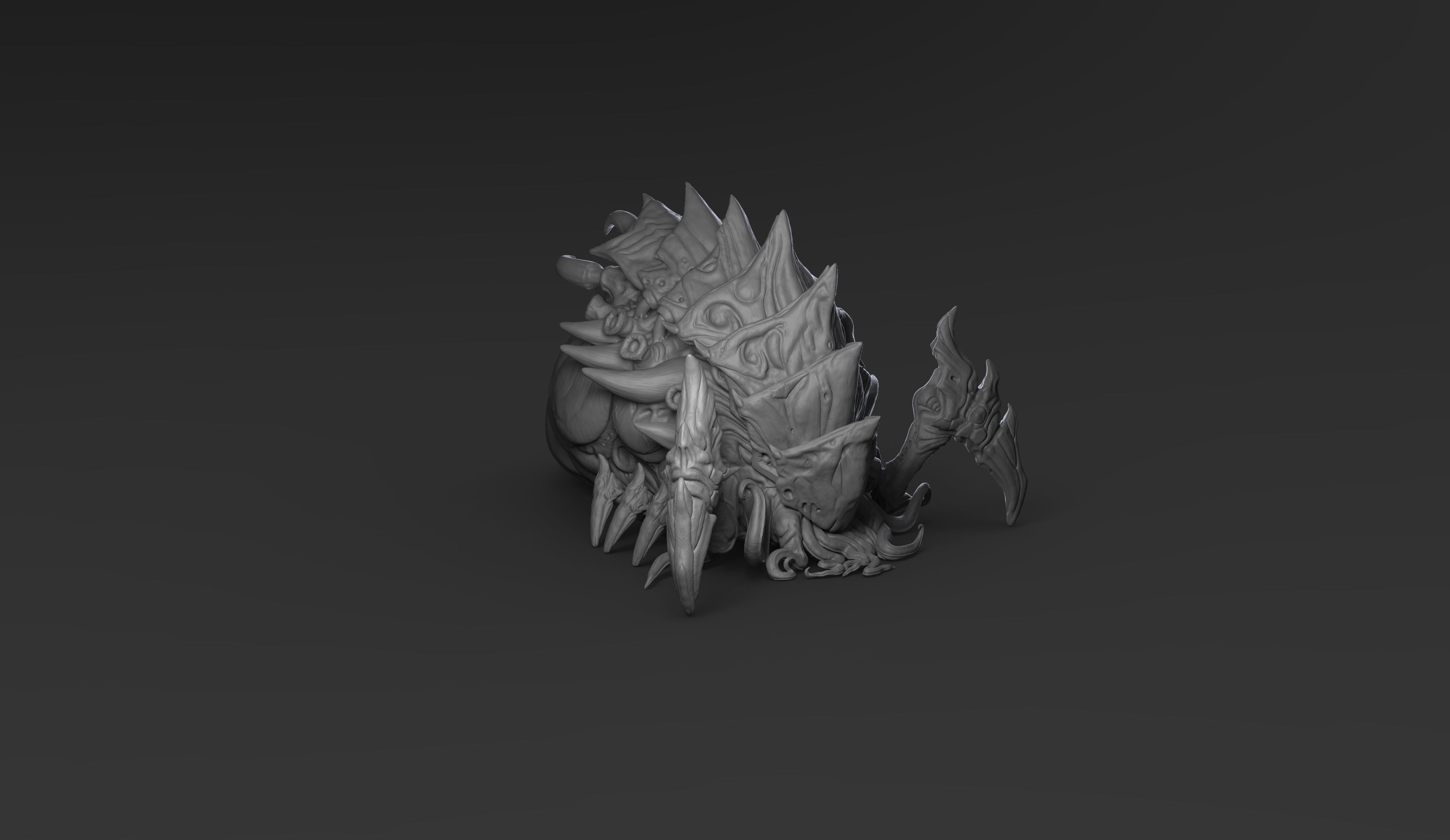 StarCraft2 Infestor 3D model 3D printable | CGTrader