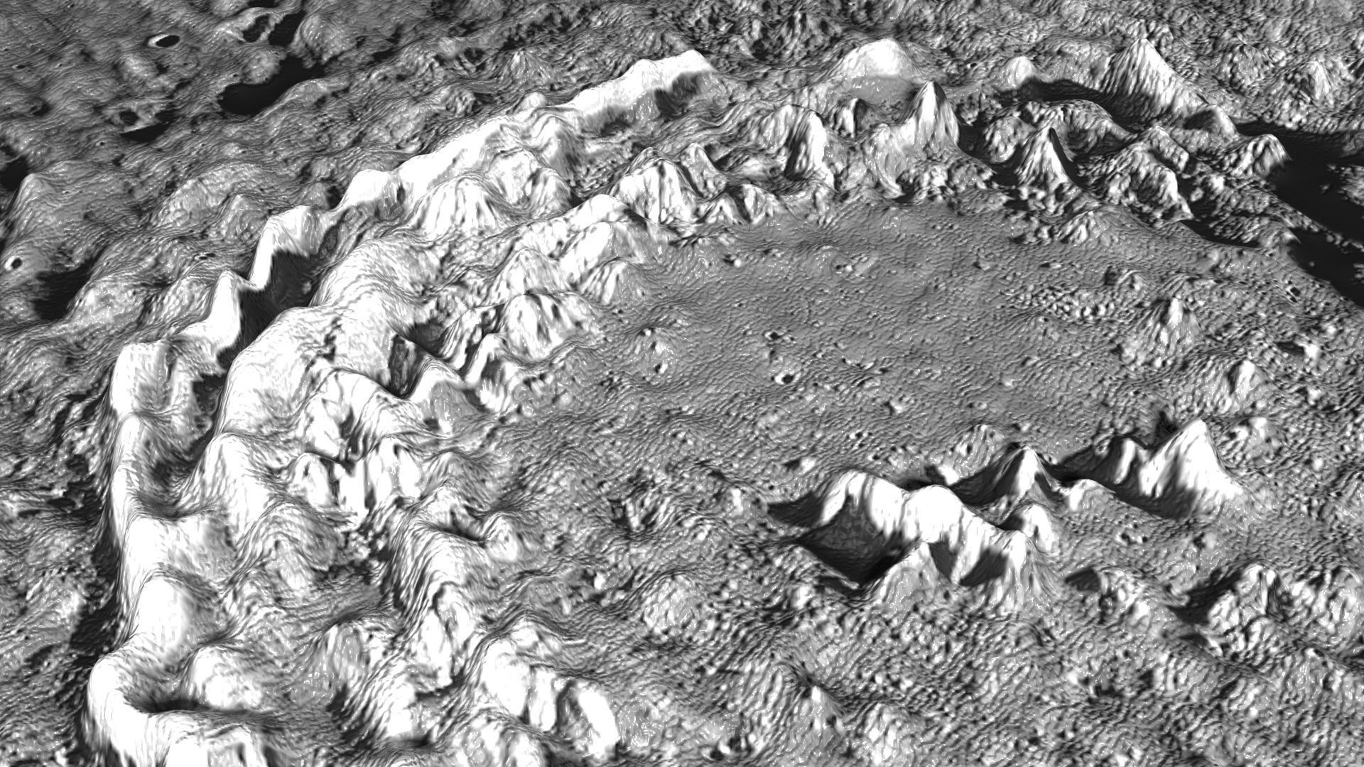 Copernicus Lunar Crater 3D model | CGTrader