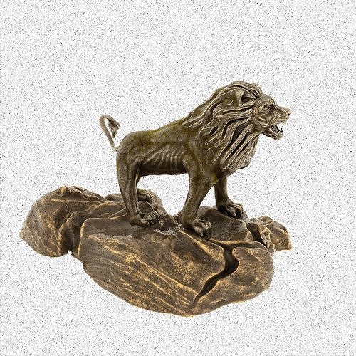 lion statue 3D model 3D printable | CGTrader