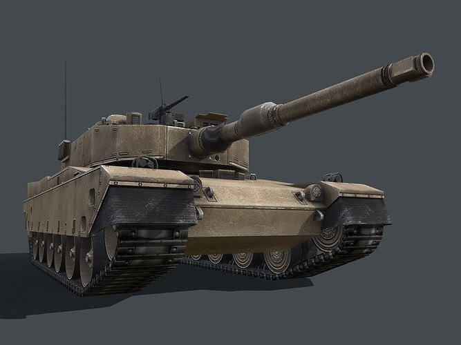 3D model Type 90 Main Battle Tank VR / AR / low-poly | CGTrader