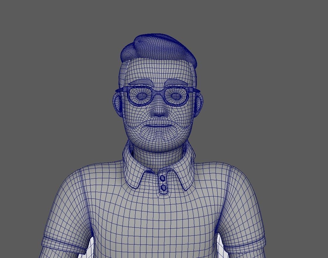 3D model Minimal Man Character 01 VR / AR / low-poly | CGTrader