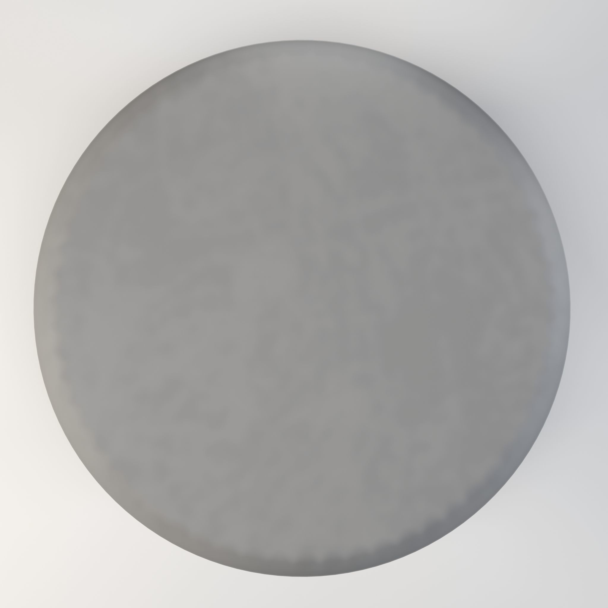 3D model round table - desk - workbench - wood table - interior table ...