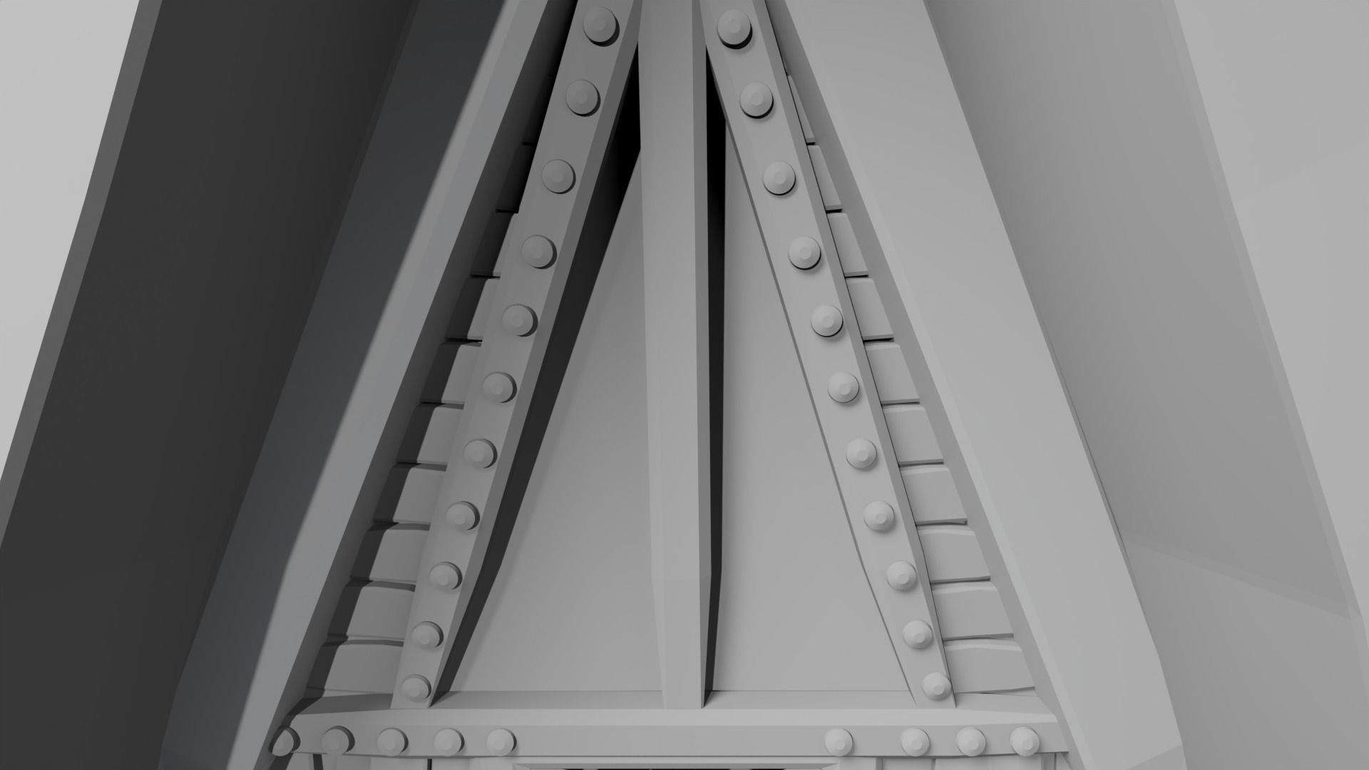 Simple Printable Barn 3D model 3D printable | CGTrader