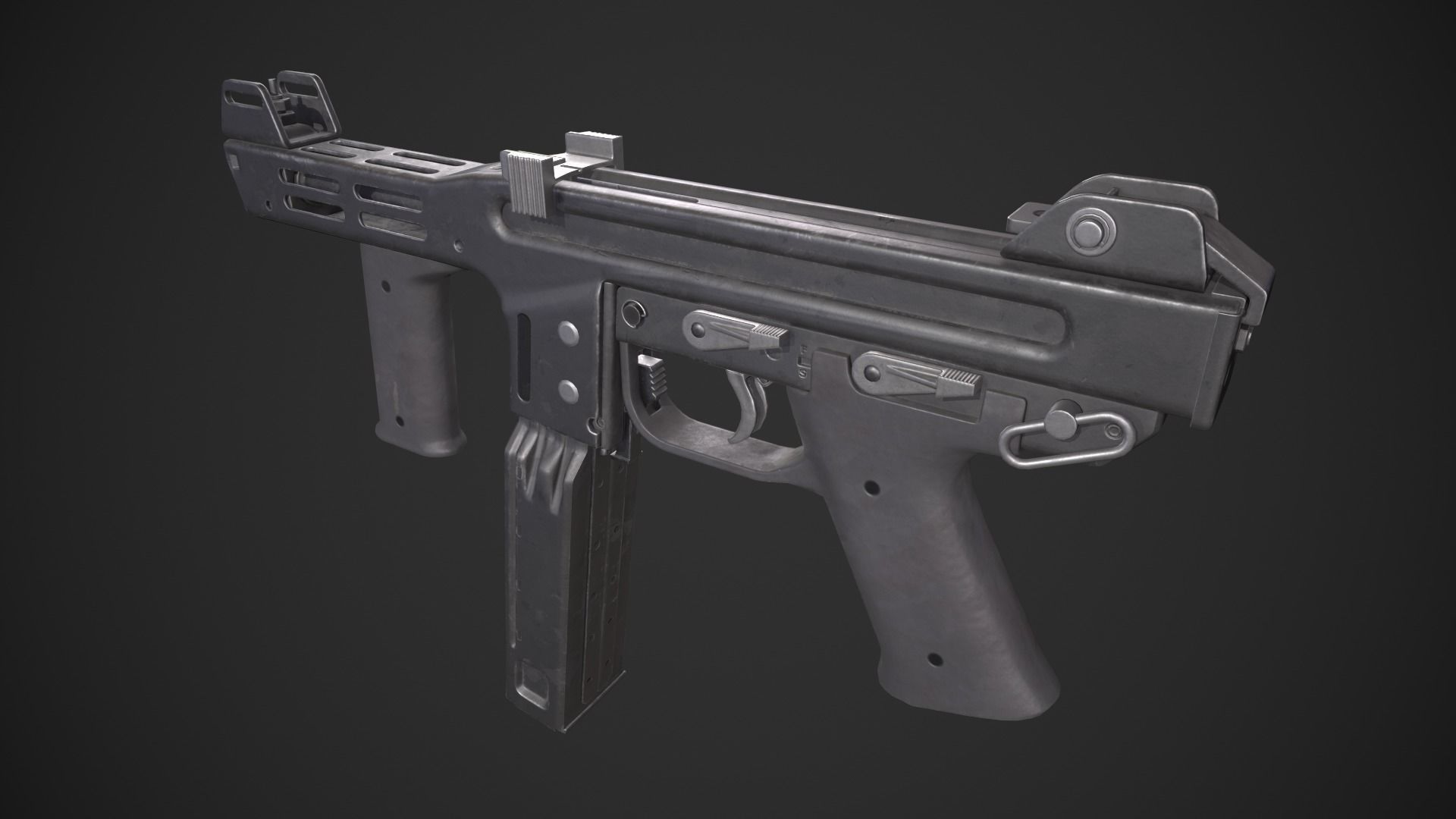 3D model Spectre M4 SMG VR / AR / low-poly | CGTrader