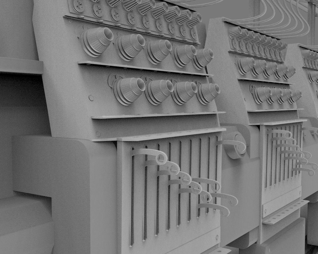 3D model embroidery machine 3d model VR / AR / low-poly | CGTrader