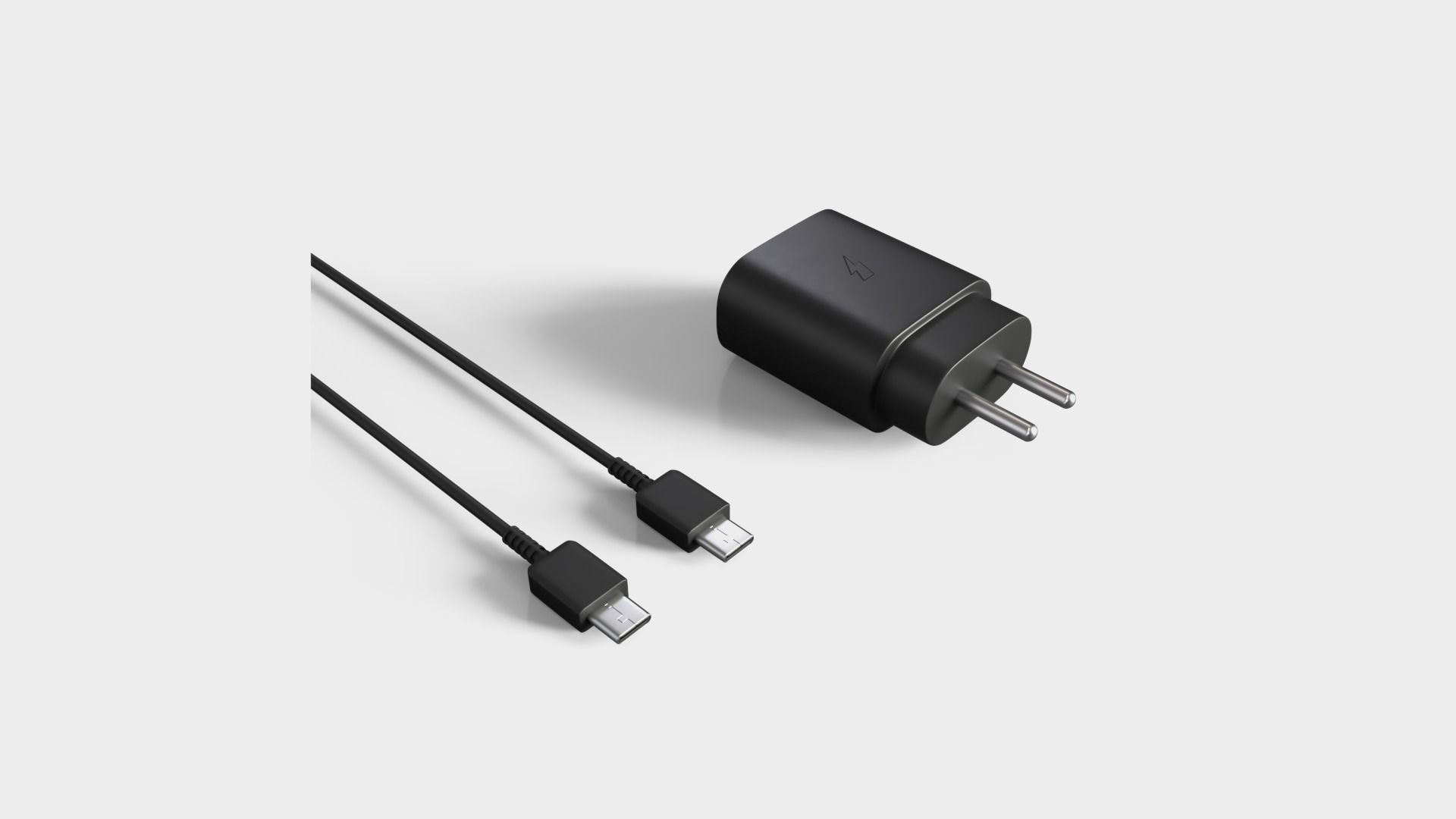 mobile charger data cable electronic product 3D model | CGTrader