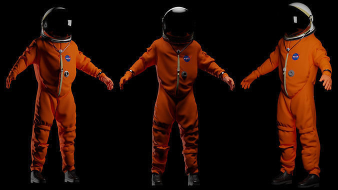 3D model SPACE SUIT 3D MODEL VR / AR / low-poly | CGTrader