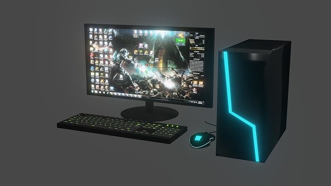 PC 3D MODEL 3D model animated | CGTrader