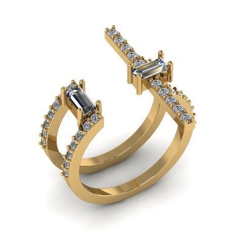 78 Engagement Ring Airplane 3D model 3D printable | CGTrader