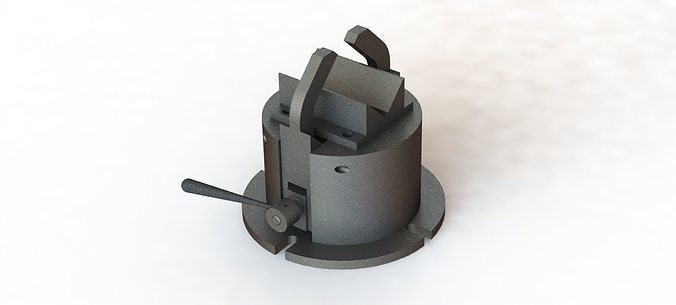 Dispositivo de Fixacao de Tubos Tube Fixing Device 3D model | CGTrader