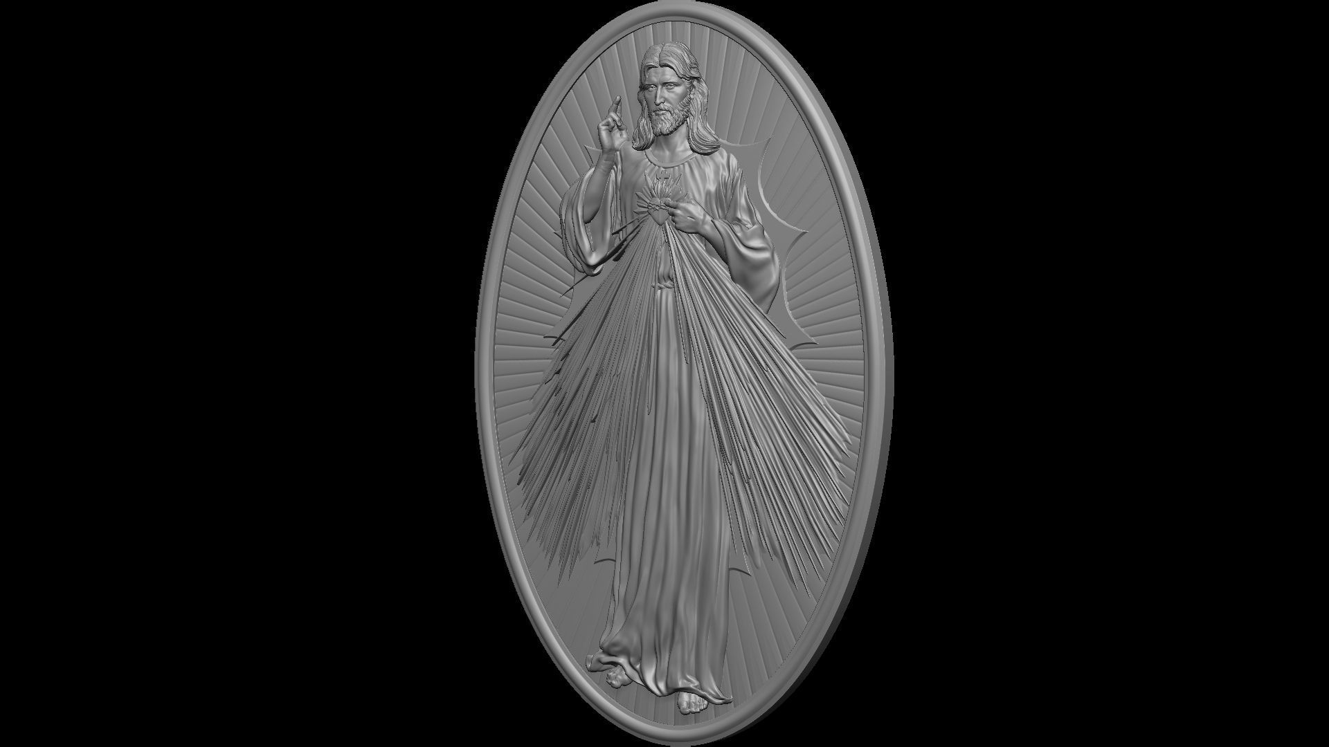 Jesus Relief 11 3D model 3D printable | CGTrader