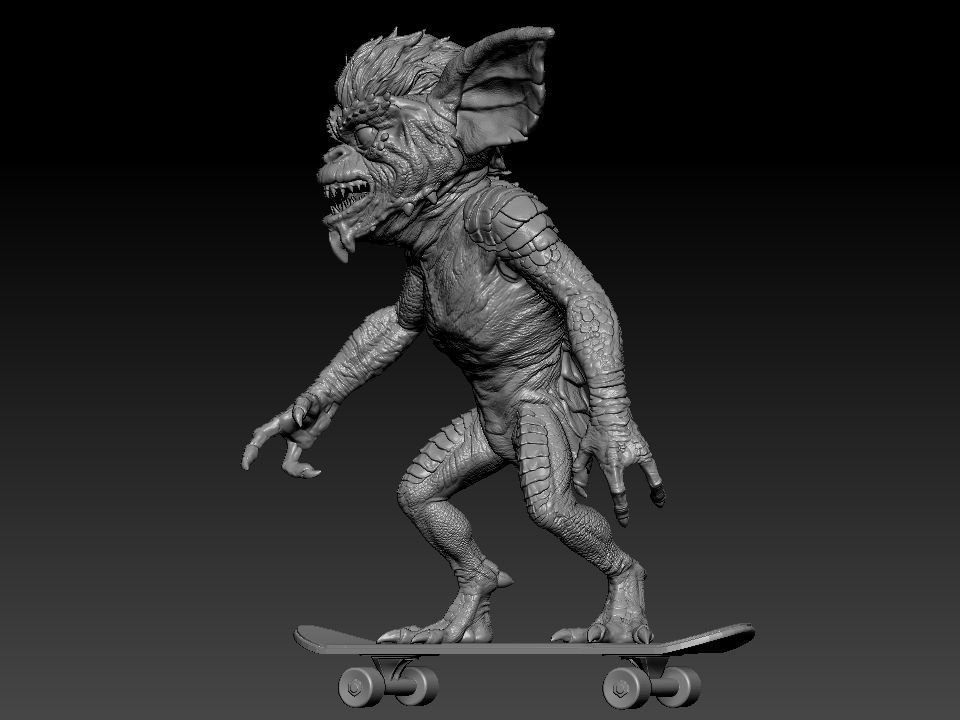Gremlin Stripe 3D model 3D printable | CGTrader
