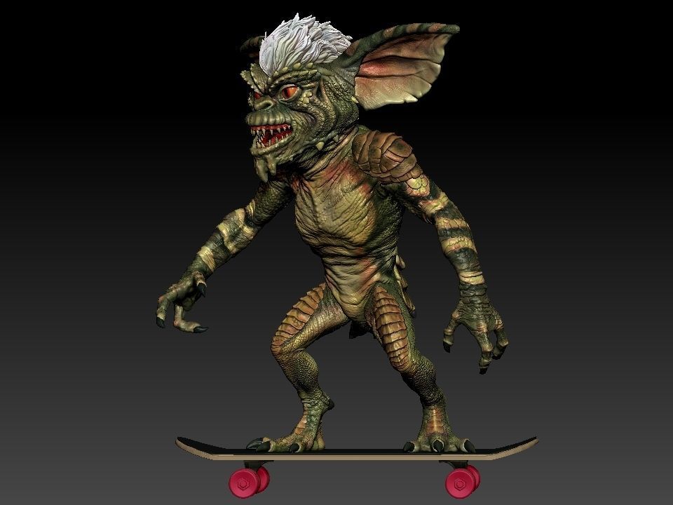 Gremlin Stripe 3D model 3D printable | CGTrader