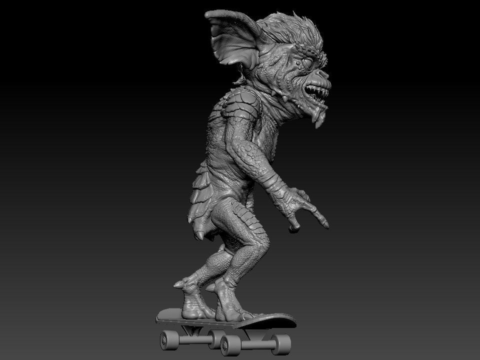 Gremlin Stripe 3D model 3D printable | CGTrader